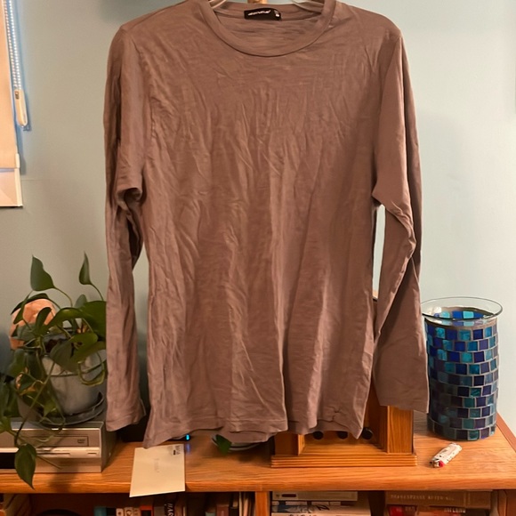 Alternative | Tops | Alternative Brand Greige T | Poshmark